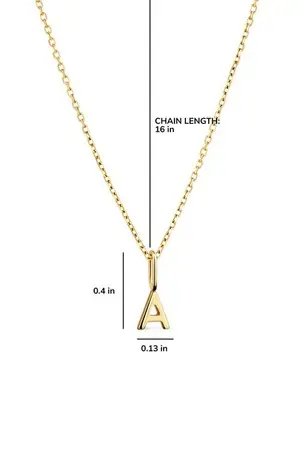 ANA LUISA Charm Letter Bracelet