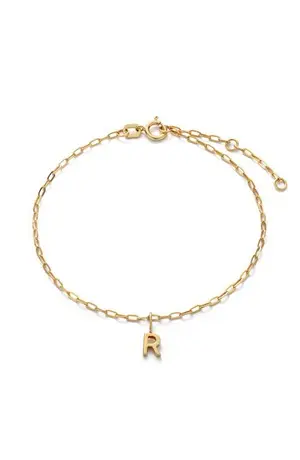 ANA LUISA Charm Letter Bracelet - R