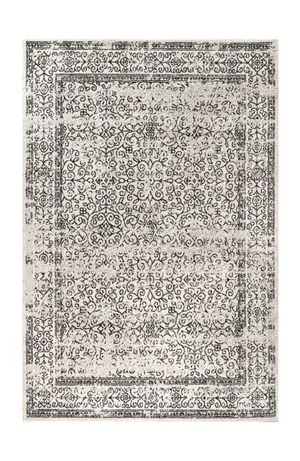 JONATHAN Y Ferro Filigree Area Rug - Gray/black
