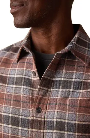 THE NORMAL BRAND Louis Heavyweight Flannel Overshirt