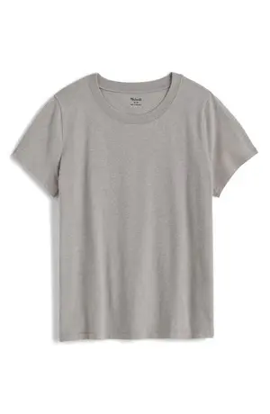 Madewell Vintage Northside Tee - Light Hthr Grey