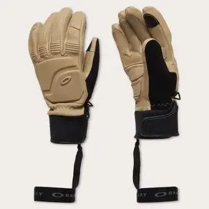 Oakley Peak Leather Gloves - Pebble
