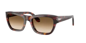 Persol Persol PO0091S Sunglasses Clear Gradient Brown
