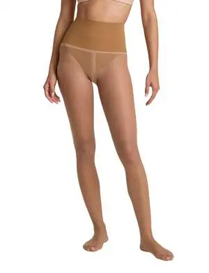 Commando Essential Sheer Tight In Caramel - Brown