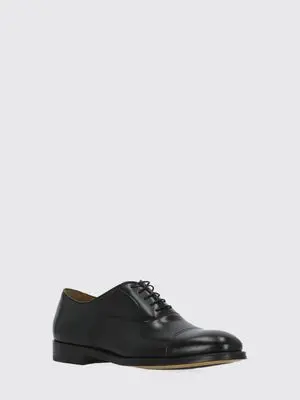 DOUCAL'S Leather Cap Toe Oxford Shoes