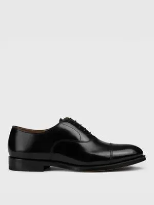 DOUCAL'S Leather Cap Toe Oxford Shoes