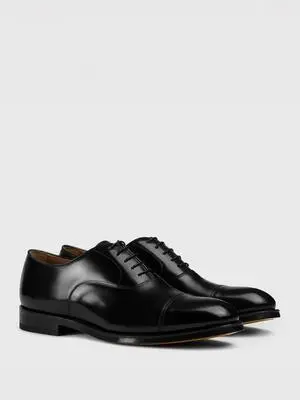 DOUCAL'S Leather Cap Toe Oxford Shoes