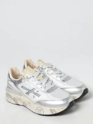Premiata Metallic Sneakers - Silver