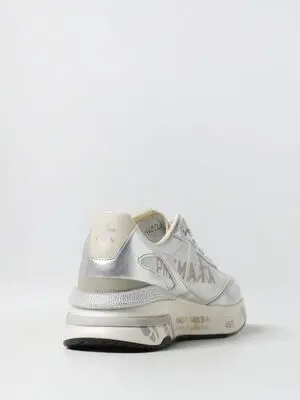 Premiata Metallic Sneakers - Silver
