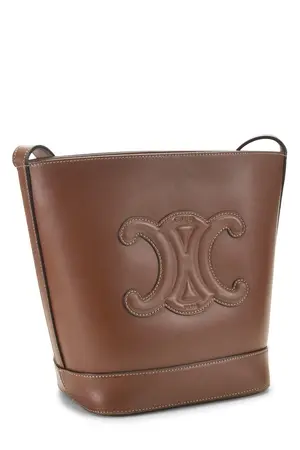 Celine Cuir Triomphe Bucket Bag