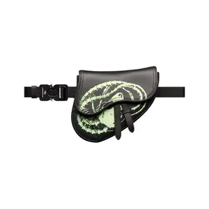 Dior X Cactus Jack Phosphorescent Motif Mini Saddle Bag