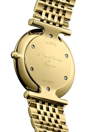LONGINES La Grande Classique Diamond Bracelet Watch - Yellow