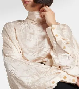 Khaite Bex Satin Top