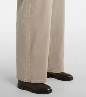 Brunello Cucinelli Mid-rise Wide-leg Jeans
