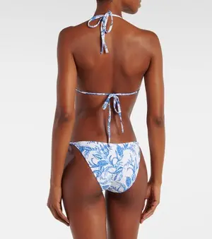 Melissa Odabash Key West Printed Bikini Top