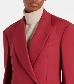 Brunello Cucinelli Virgin Wool Twill Blazer