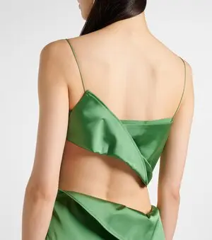 Jacquemus Elica Mini Dress - Green