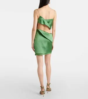 Jacquemus Elica Mini Dress - Green