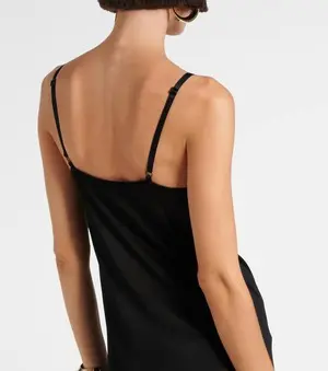 Saint Laurent Jersey Slip Dress
