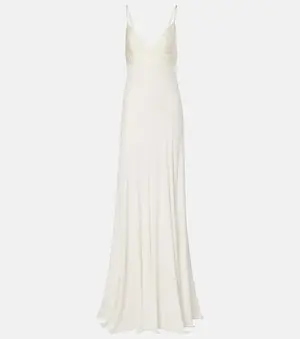 Jacquemus Spalla Jersey Gown