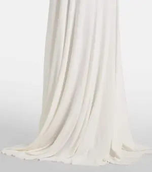 Jacquemus Spalla Jersey Gown