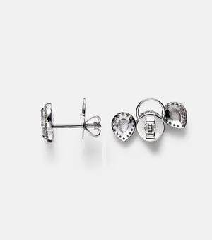 KAMYEN Kanika 18kt White Gold Earrings With Diamonds