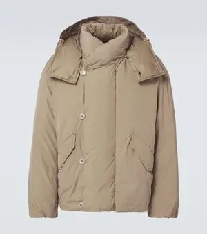 LEMAIRE Cotton-blend Down Jacket - Green