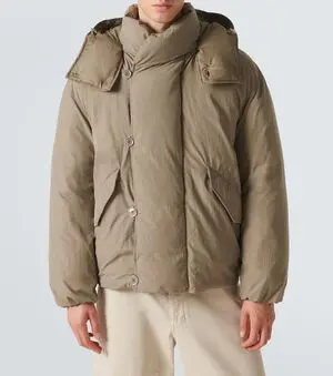 LEMAIRE Cotton-blend Down Jacket - Green