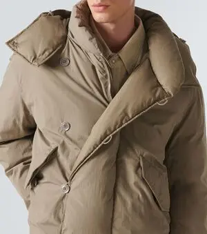 LEMAIRE Cotton-blend Down Jacket - Green