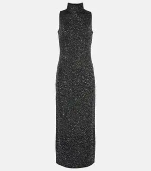 Max Mara Berlina Sequined Maxi Dress