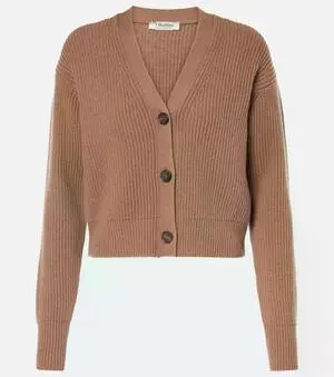 Max Mara Estri Wool And Cashmere Cardigan