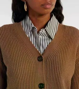 Max Mara Estri Wool And Cashmere Cardigan