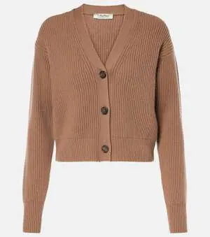 Max Mara Estri Wool And Cashmere Cardigan
