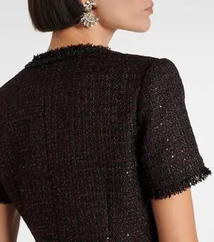 SELF-PORTRAIT Tweed Top