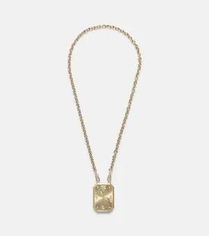 MARIE LICHTENBERG Thinking Of You Diamond Pendant Necklace - Gold
