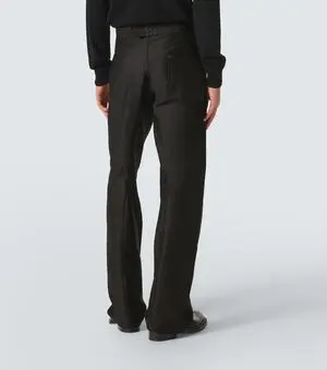 MAISON MARGIELA Straight Leg Cotton Trousers