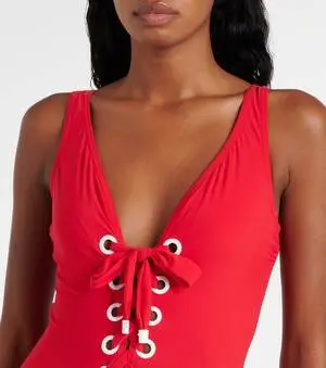 KARLA COLLETTO Lulu One-piece Swimsuit - Red