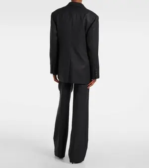Brunello Cucinelli Wool-blend Blazer - Black