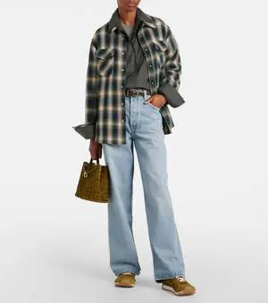 AGOLDE Low Slung Baggy Mid-rise Jeans - Blue