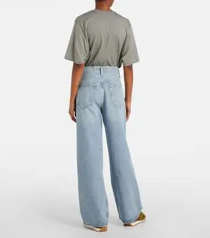 AGOLDE Low Slung Baggy Mid-rise Jeans - Blue