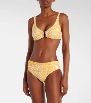 Melissa Odabash Bel Air High-rise Bikini Bottom - Yellow