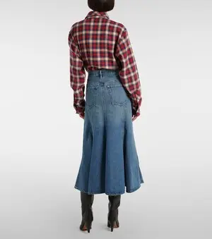 Citizens Of Humanity Gaucho Denim Maxi Skirt