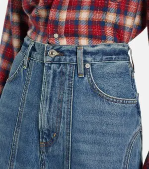Citizens Of Humanity Gaucho Denim Maxi Skirt