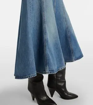 Citizens Of Humanity Gaucho Denim Maxi Skirt