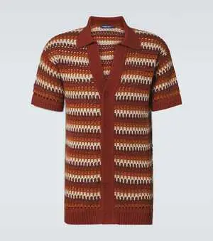 Frescobol Carioca Pinto Crochet Cotton Shirt - Neutrals