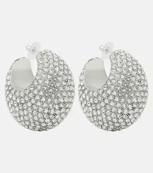 Isabel Marant Enjoy Embellished Earrings - Silver