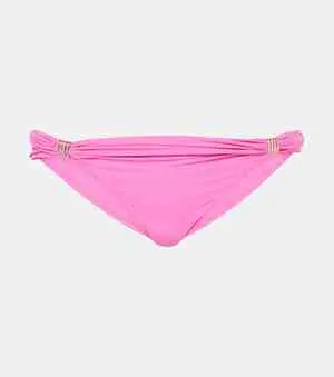 Melissa Odabash Grenada Low-rise Bikini Bottom - Pink