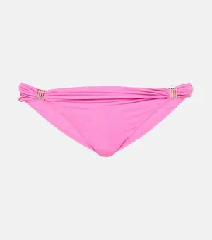 Melissa Odabash Grenada Low-rise Bikini Bottom - Pink