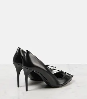 Alaïa 90 Leather Pumps