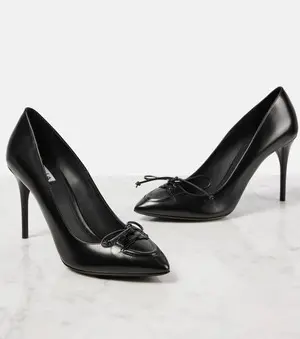 Alaïa 90 Leather Pumps